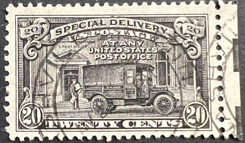 Scott#: E19 - Post Office Truck 20¢ 1951 BEP used single stamp - Lot C2 ...