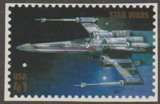 4143m, Single. "X-Wing Starfighter" MNH, .41 cent | United States ...