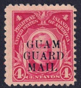 Guam Guard Mail Overprint on Philippines #242 Mint Hinged (MH2 ...