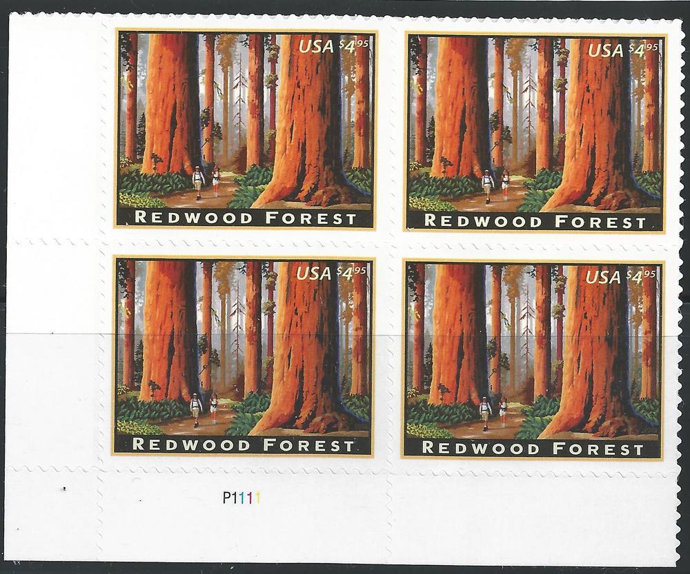US #4378 $4.95 American Landmarks - Redwood Forest ~ MNH | United ...