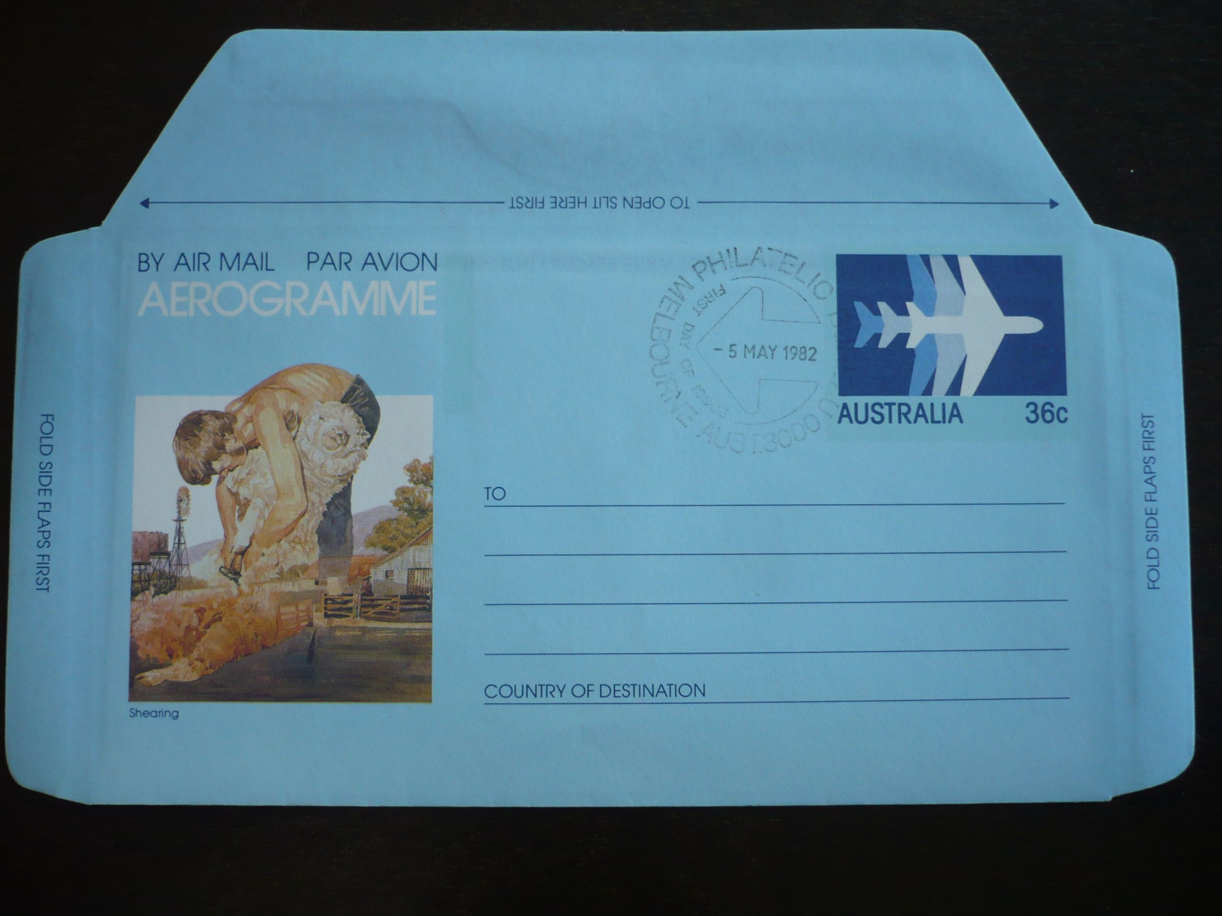 Postal History - Australia - First Day Aerogramme Issue | Australia ...