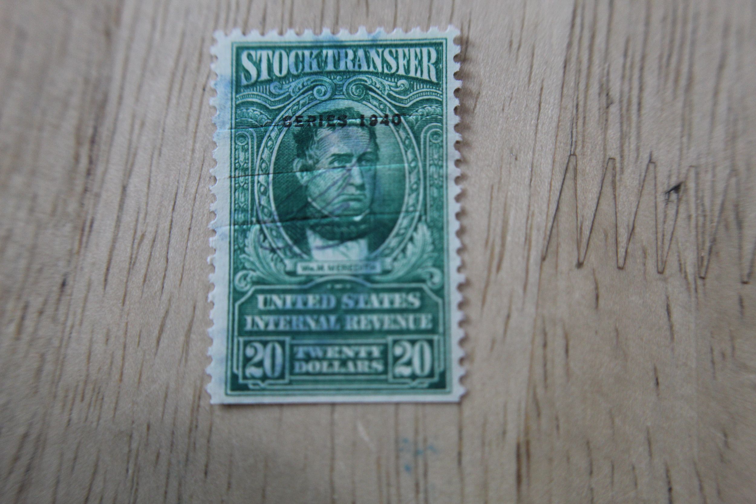 US Rd85 Used Stock Transfer Green CUT Cancel | United States, Revenues ...