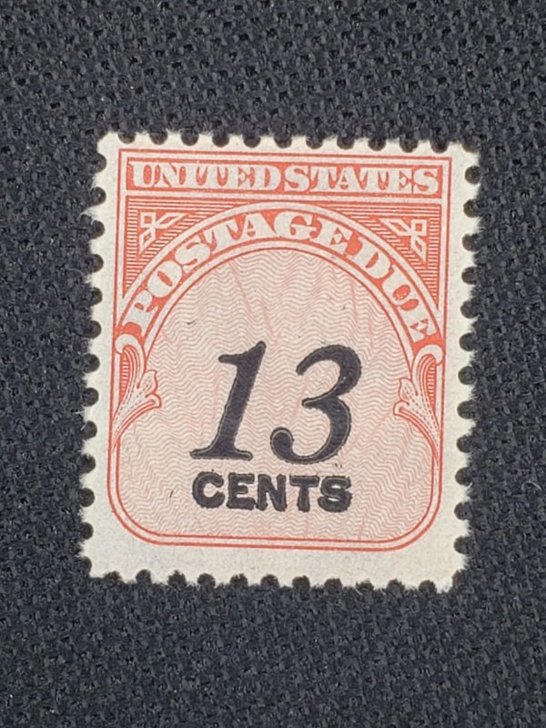 13c Carmine Rose & Black US J103 | United States, Postage Due Stamp ...