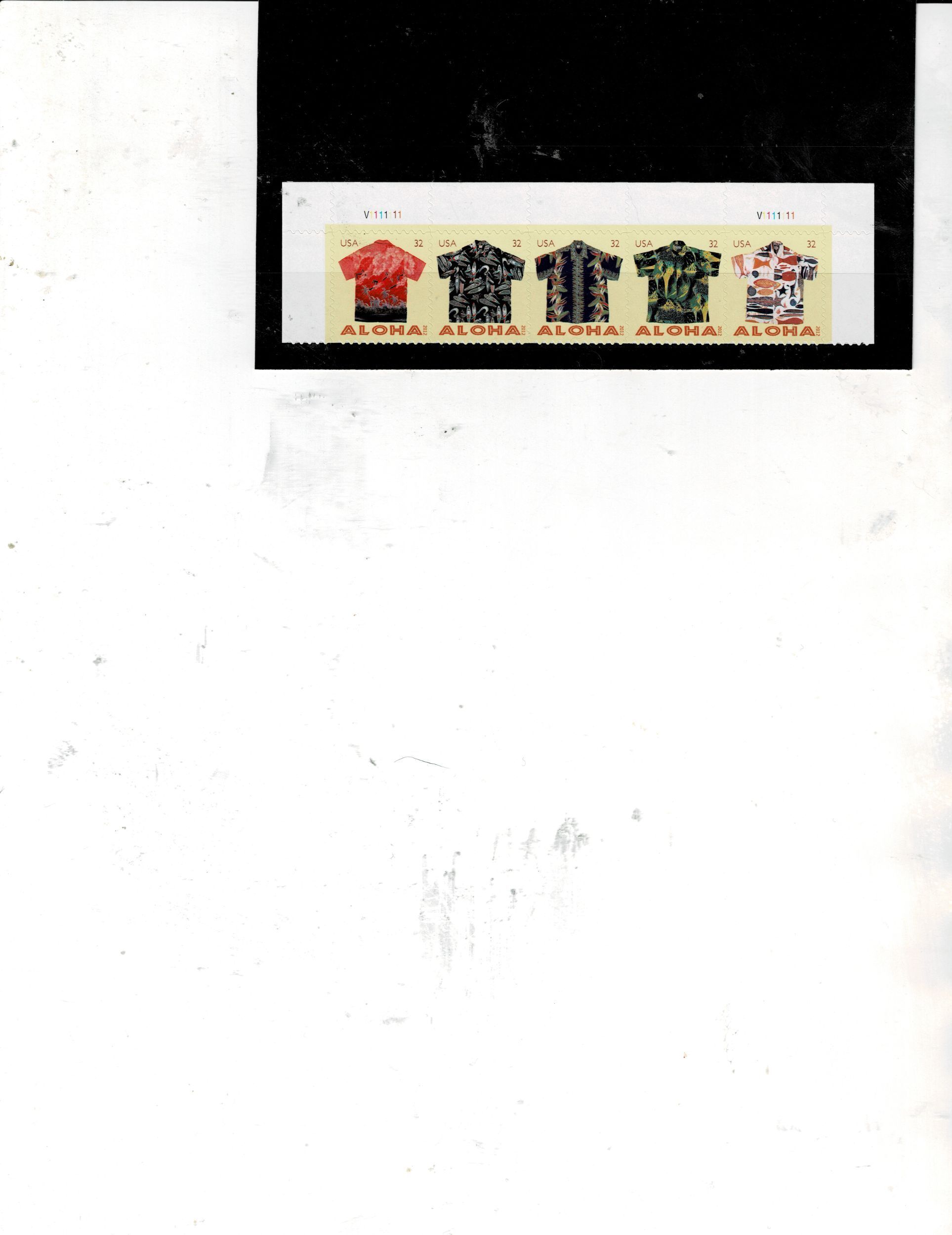 Aloha Shirts 32c Set of 5 US Postage Singles #4597-4601 VF MNH | United ...
