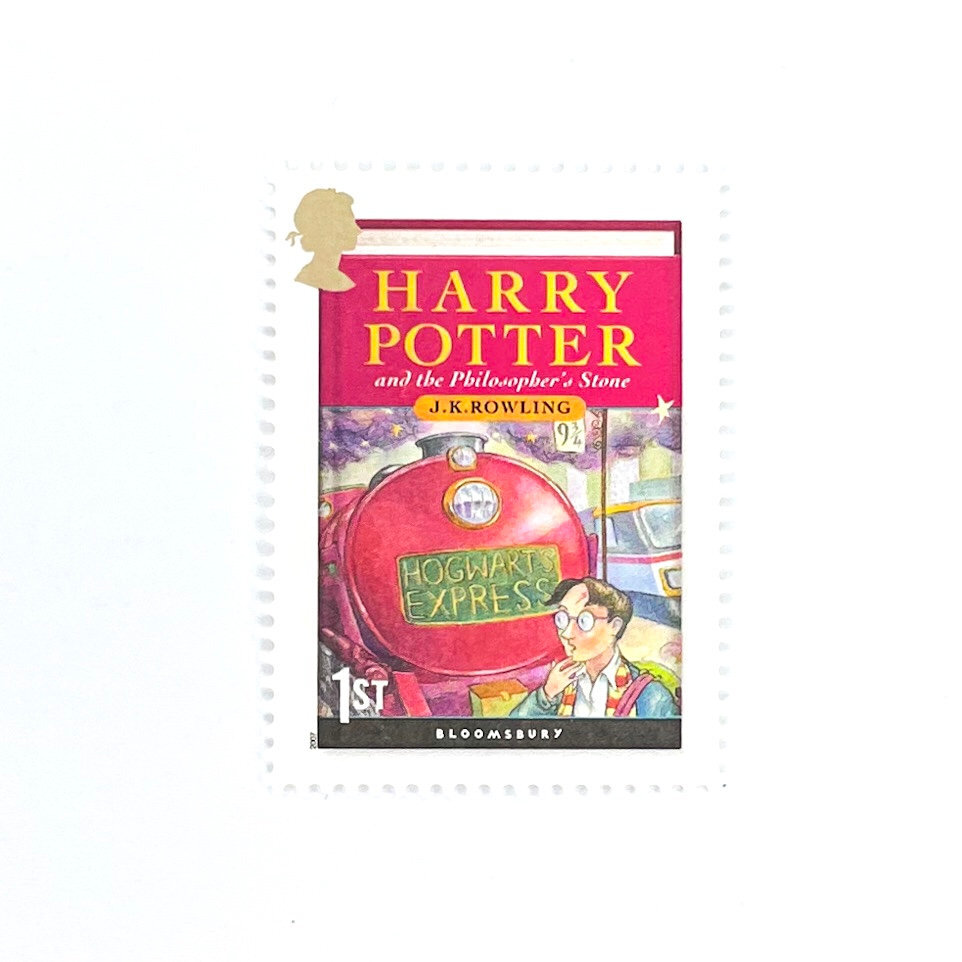 1 x Harry Potter and the Philosopher's Stone mint GB postage stamp ...
