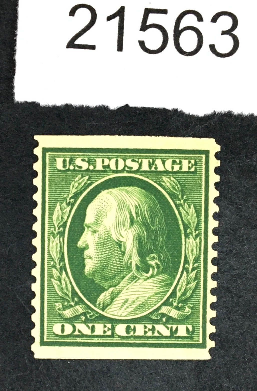 US Stamps # 387 Mint OG H $200 LOT #21563 | United States, General ...