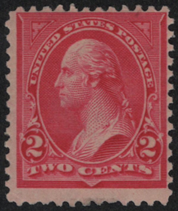267 Fine+ OG H, dot error in "S" in cents, very neat! c5396 | United ...
