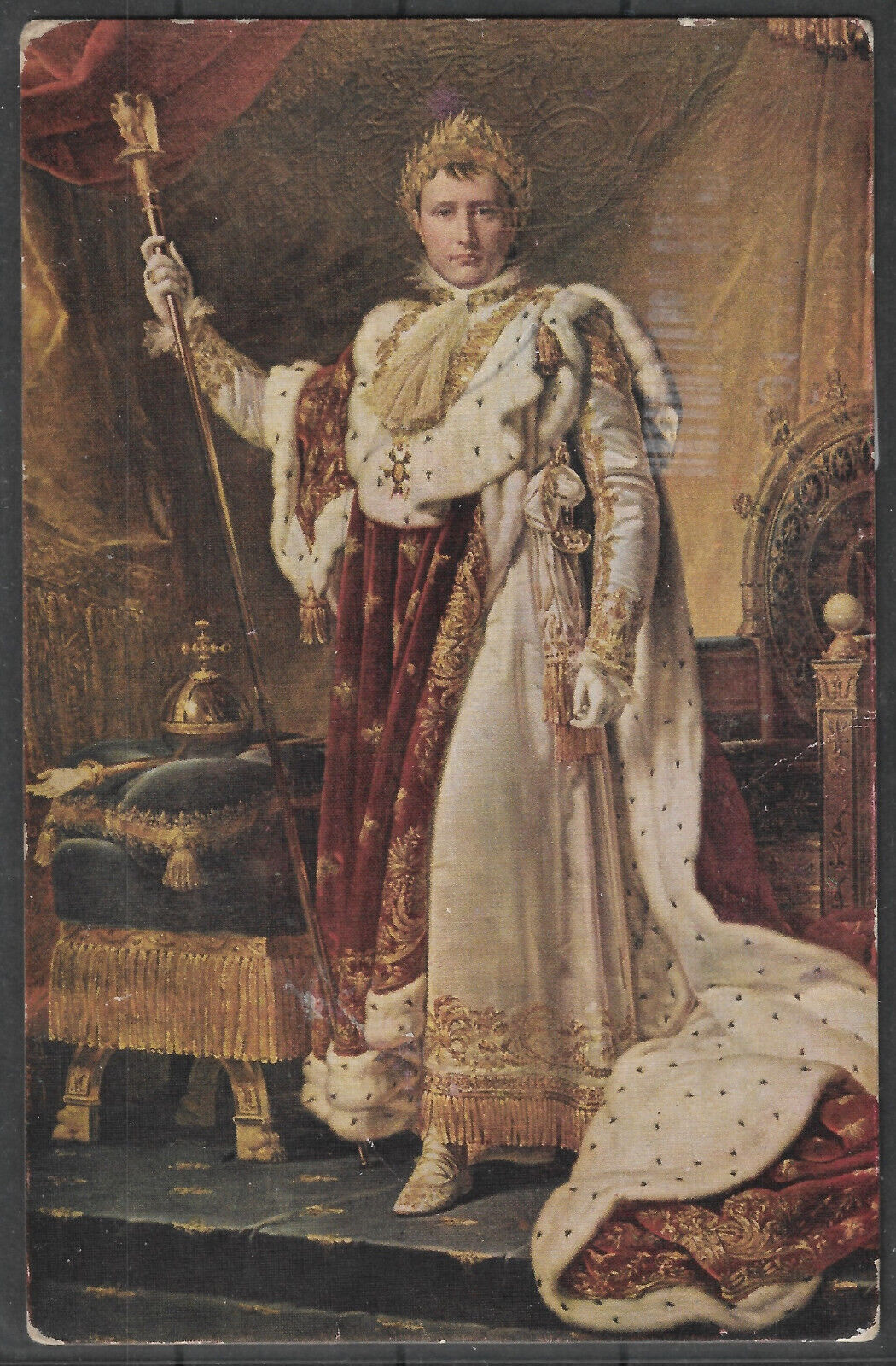 France Postcard 1913, Napoleonic Wars, Napoleon Bonaparte 1st Emperor ...