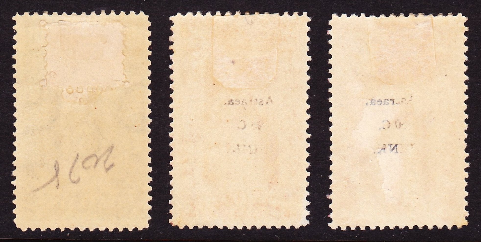 Scott PR117-19, Unused OG HR, 10c, 25c, 50c Newspapers, Offset ...