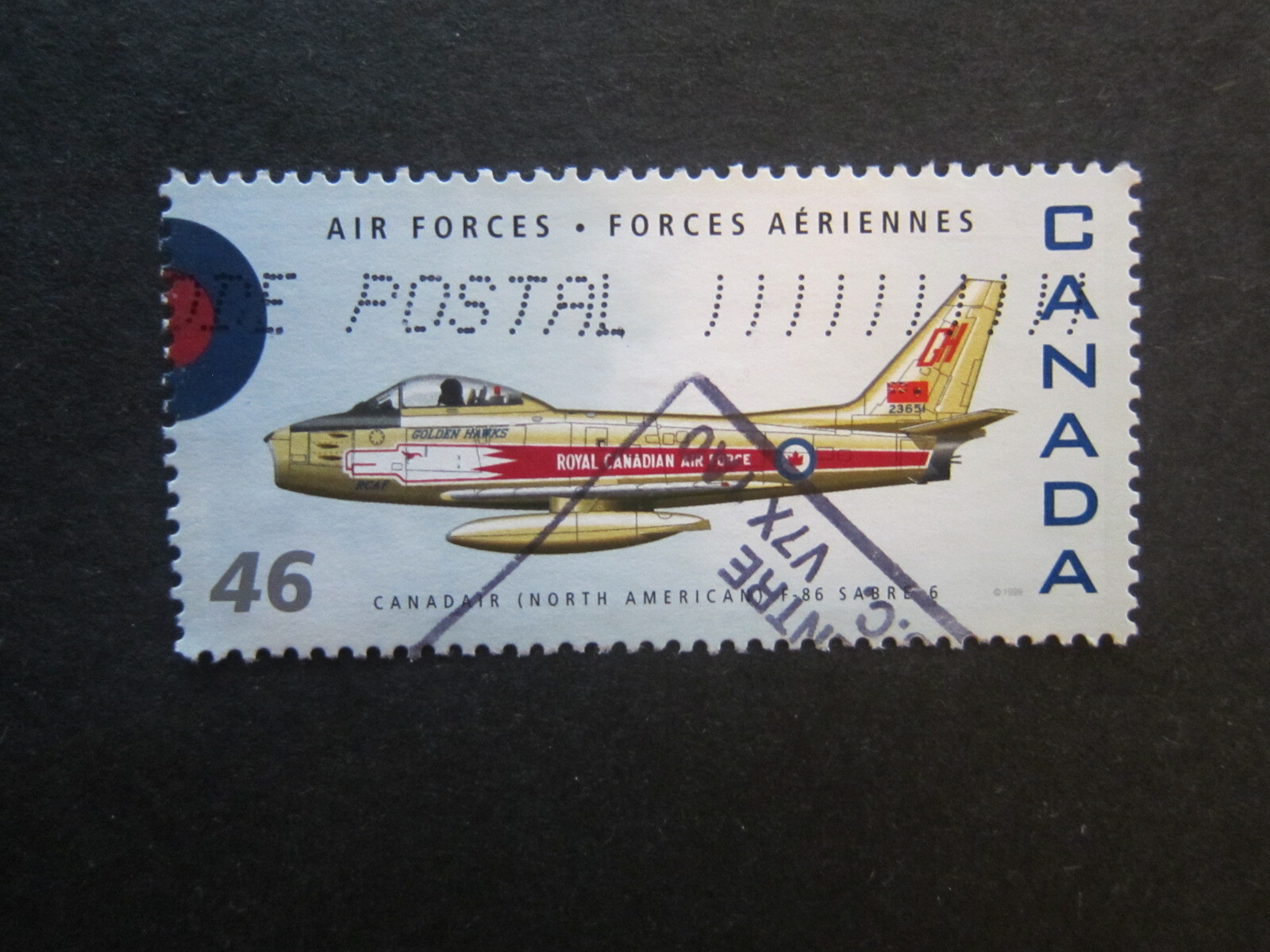 Canada #1808F Airplane Canadian Air Forces 1924-1999 Nice stamps {ca942 ...