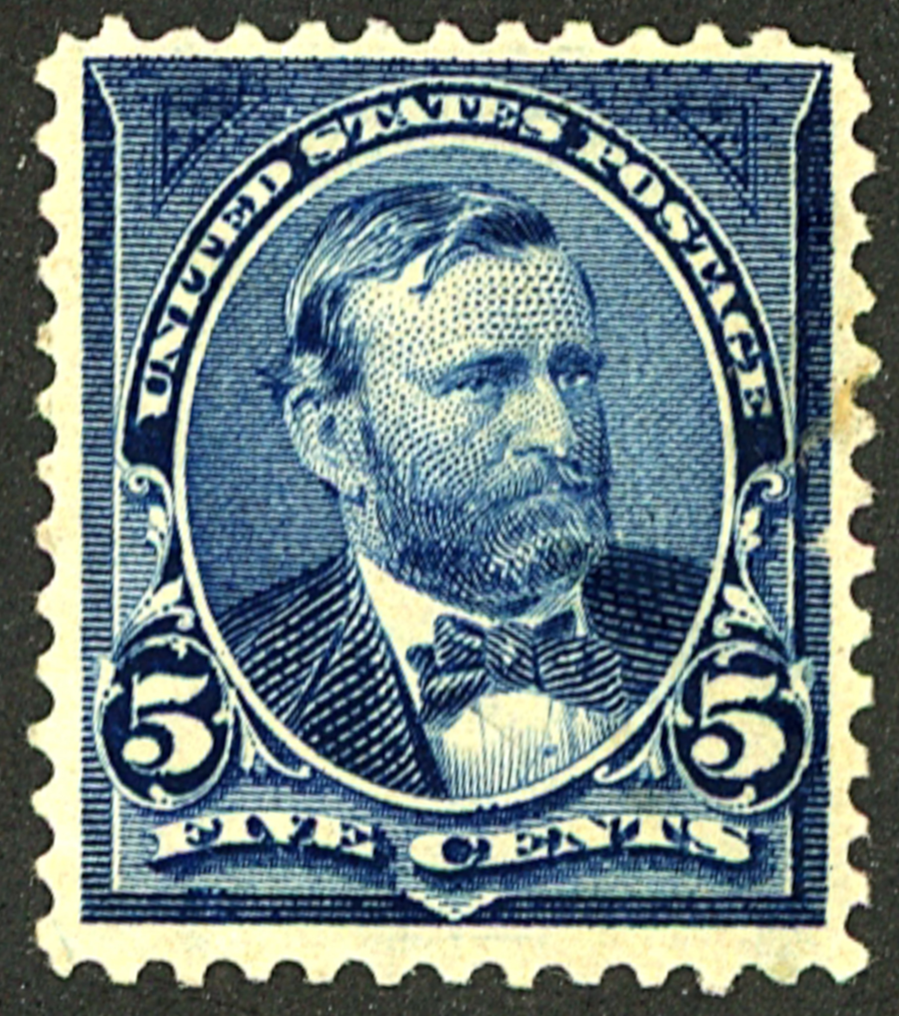 u-s-281-mint-og-hr-pencil-on-back-creases-thin-united-states