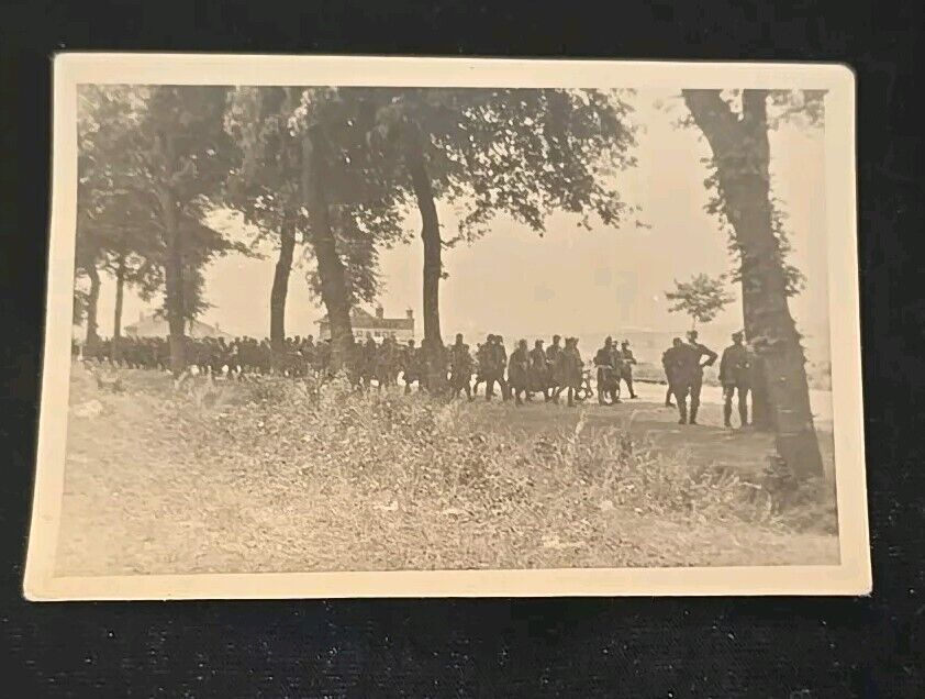Soldiers Marching In The Field WW2 WWII Nazi German Third Reich ...