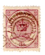 Denmark #12, Facit 12b, Used, CV $75 ..... 1671108 | Europe - Denmark ...