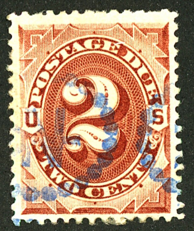 U.S. #J2 USED | United States, Postage Due Stamp / HipStamp
