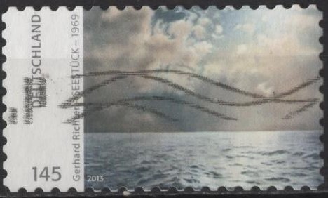 Germany 2745 (used) 145c seascape by Gerhard Richter (2013, s/a ...
