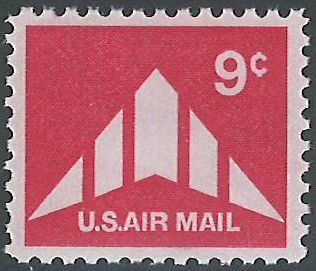 Scott: C77 United States - Delta Wing Plane - MNH | United States, Air ...