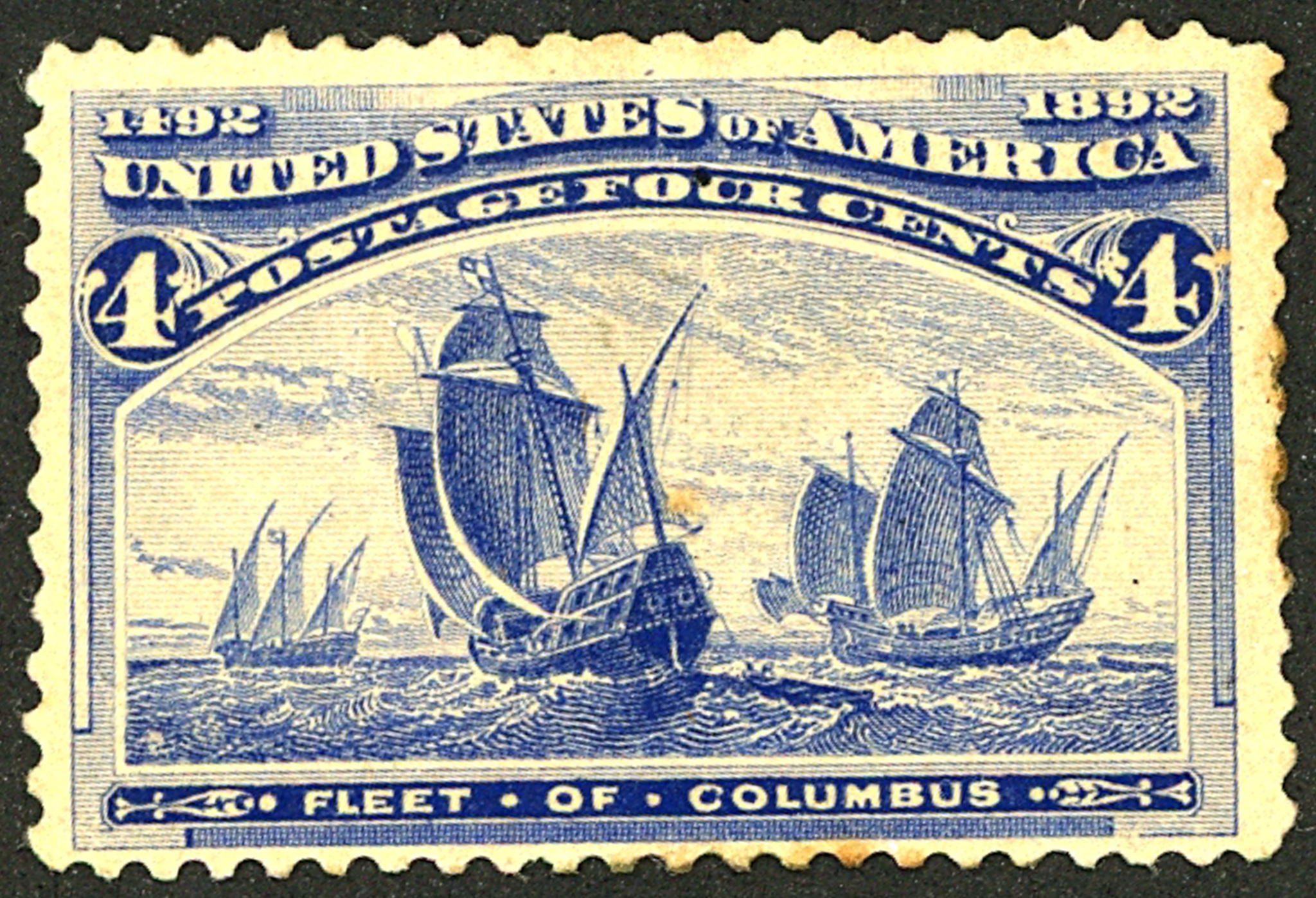 U.S. #233 Mint Partial OG LH Creases | United States, General Issue ...