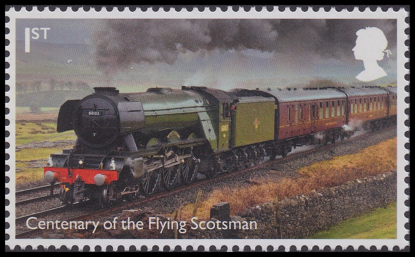GB 4784 Flying Scotsman The Christmas Dalesman 2019 1st single MNH 2023 ...
