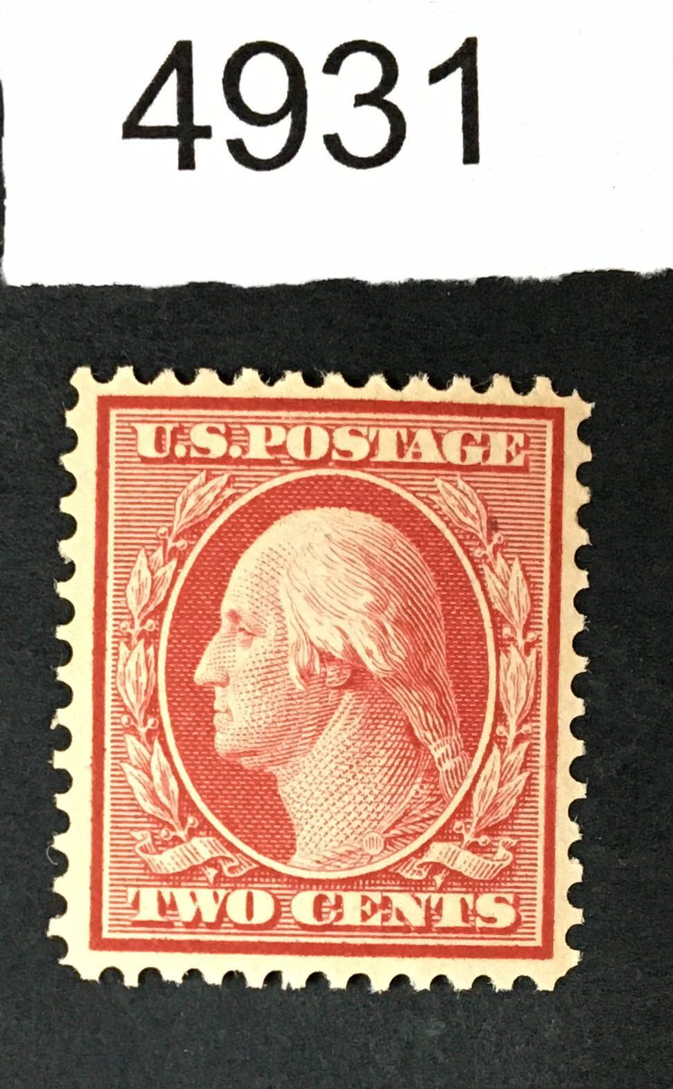 US Stamps # 358 Blue Paper Mint OG H LOT #4931 | United States, General ...