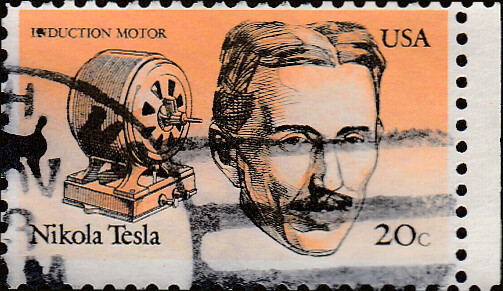 # 2057 Used Nikola Tesla | United States, General Issue Stamp / HipStamp