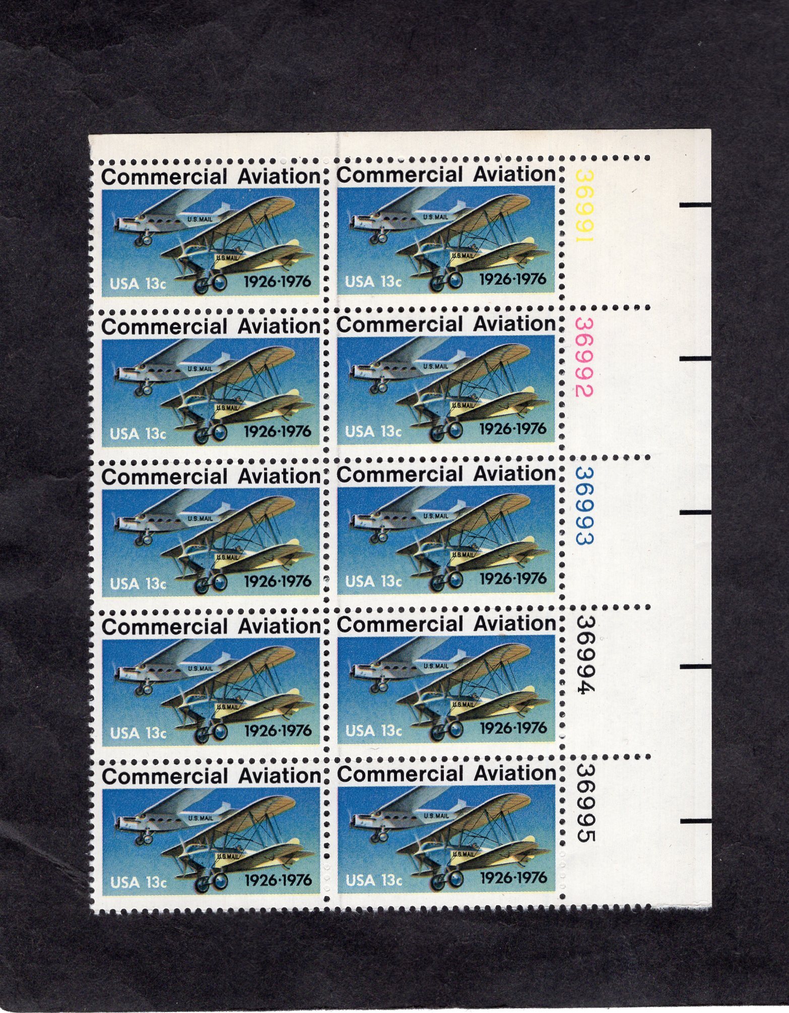 1684 Commercial Aviation, MNH UR-PB/10 (#36991+) | United States ...