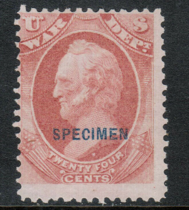 USA #O91s Mint Fine Specimen Overprint **With Certificate** | United ...