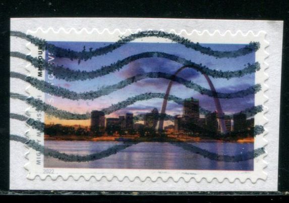5698e US (58c) Mighty Mississippi SA, used on paper | United States ...