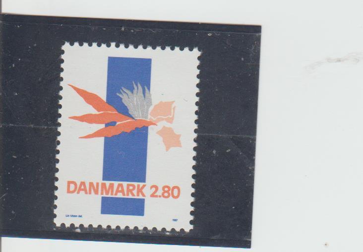 Denmark Scott# 832 MNH (1987 Abstract by Lin Utzon) | Europe - Denmark ...