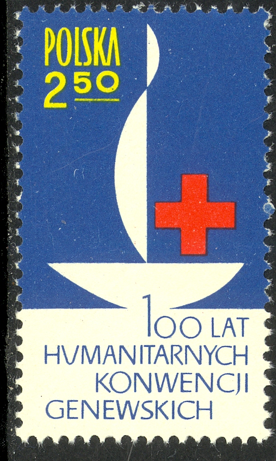 POLAND 1963 RED CROSS Issue Sc 1133 MNH / HipStamp