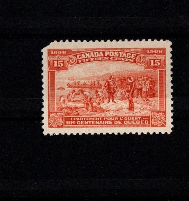 Canada MNH 1908 15 cent Quebec Tercentenary Issue Sc#102 | Canada ...