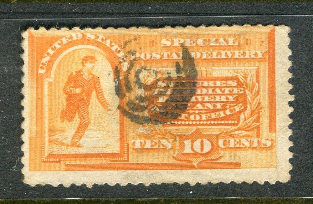 USA; 1890s early classic Special Delivery issue used shade of 10c ...