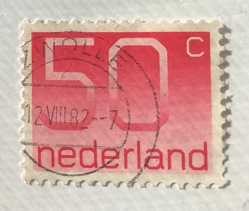 Netherlands 1979 Scott 541 used - 50c, Numeral | Europe - Netherlands ...