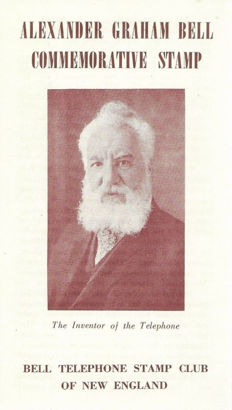 1940 FDC, #893, 10c Alexander Graham Bell, 1st Bell Telephone Stamp ...