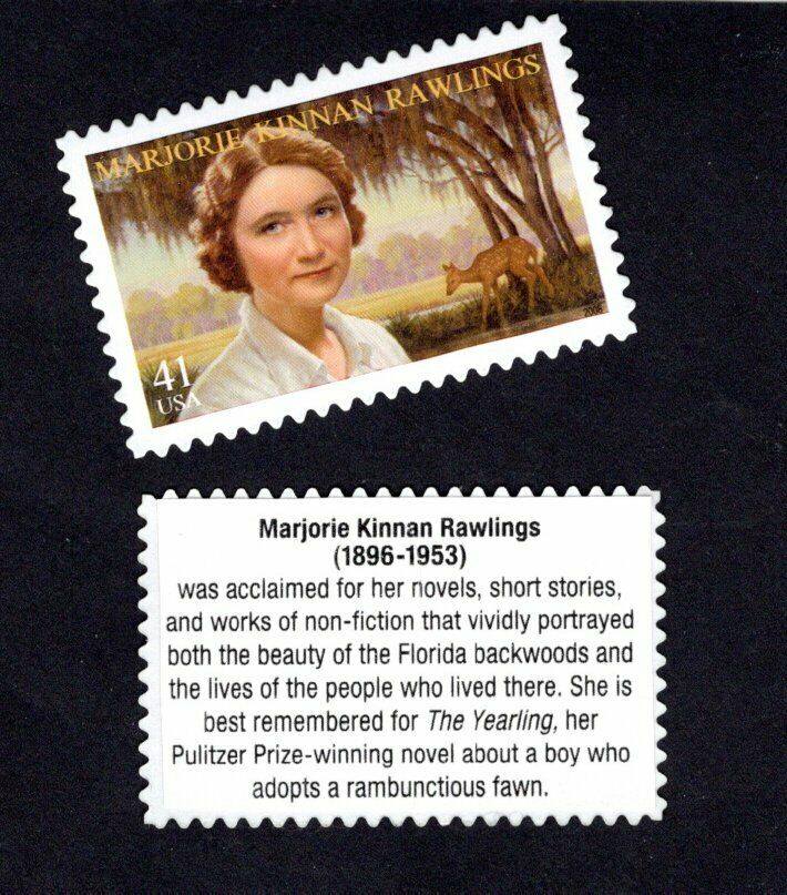 4223 Marjorie Rawlings SINGLE Clear Perf's 2008 MNH | United States ...