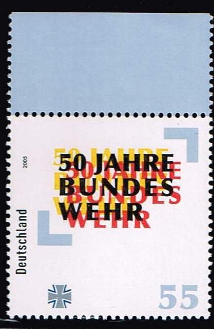Germany 2005,Sc.#2358 MNH 50th Anniversary of German Federal Armed ...