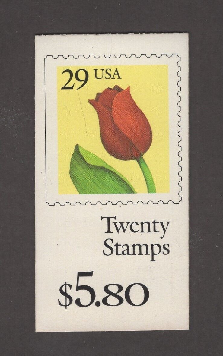 Scott BK185 - Tulip Booklet Of 20 MNH. OG. #02 BK185 | United States ...