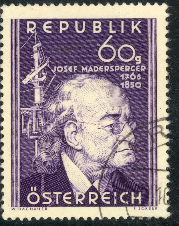 AUSTRIA 1950 60g Josef Madersperger Inventor Issue Sc 571 VFU | Europe ...