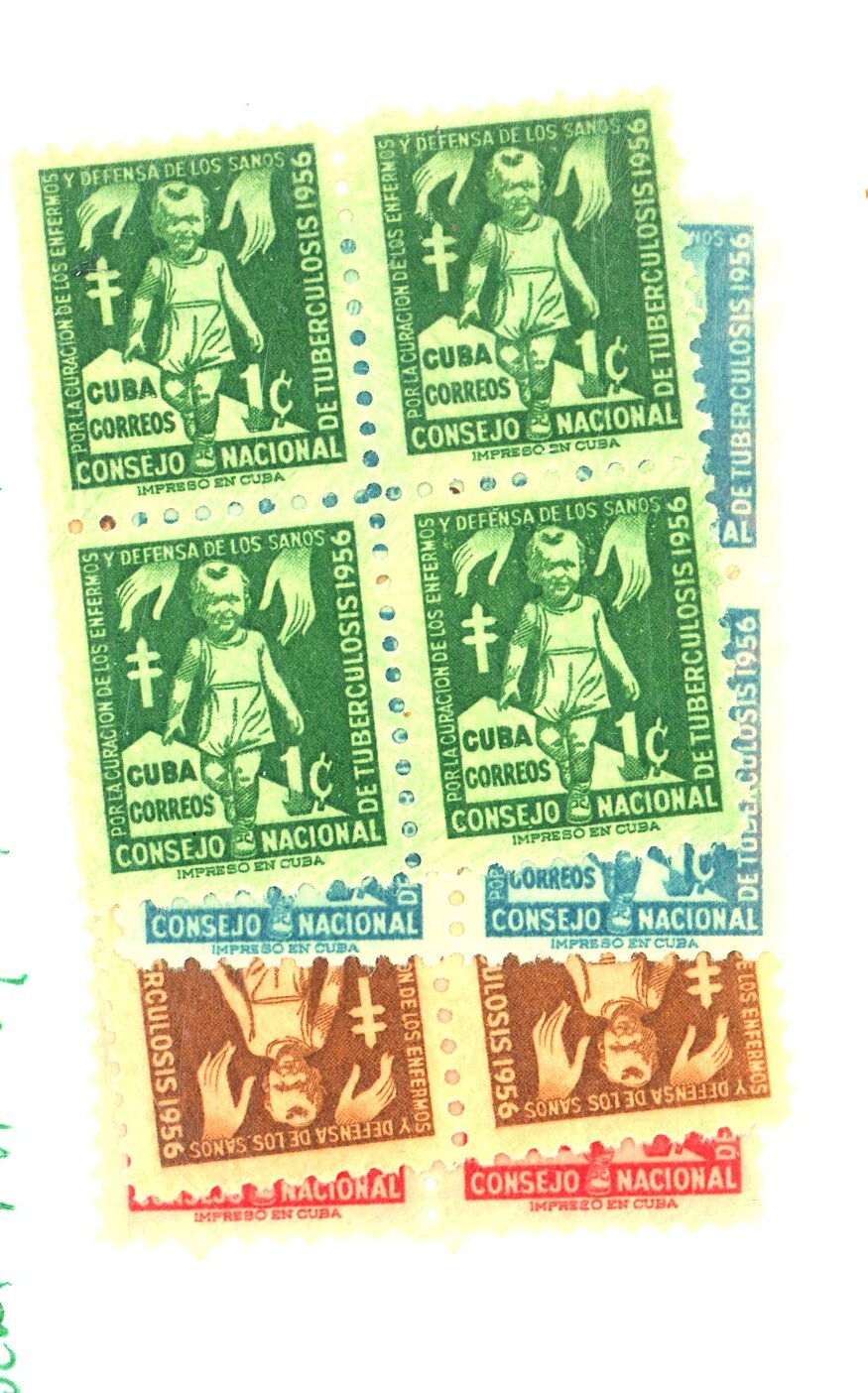 Cuba #Ra30-33 Mint Blocks FVF OG NH Cat $24 | Caribbean - Cuba ...