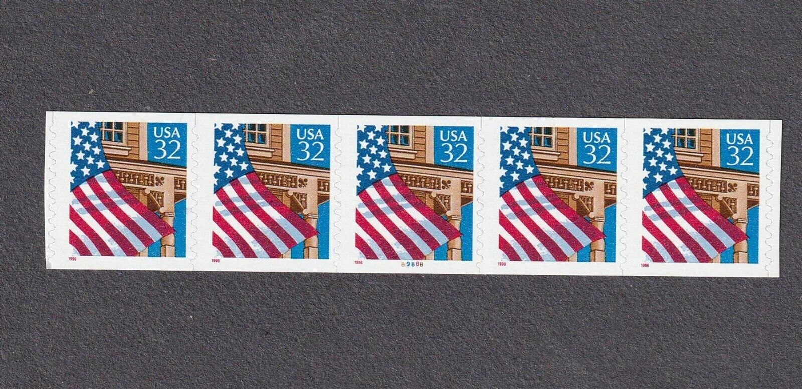 Pnc5 32c Flag SA 89888 11/10 US 2915a MNH F-Vf | United States, General ...