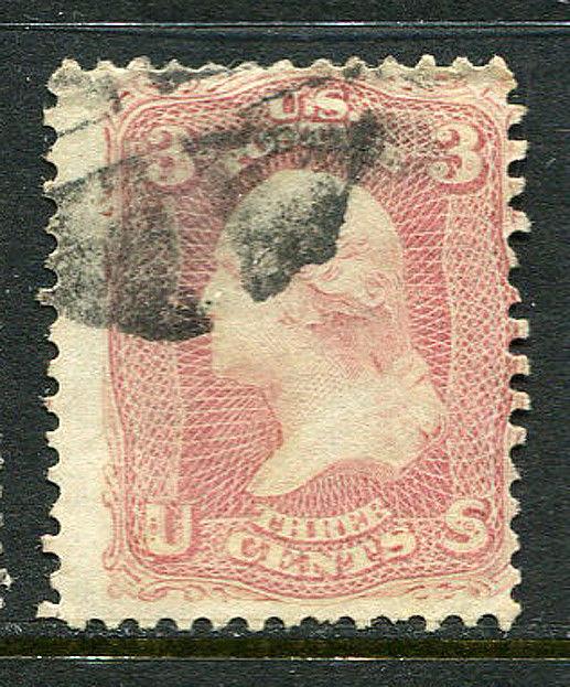 US Lot 5567 US Postage 1861 Scott A25 - 64 3 Cent Pink no Grill Perf 12 ...