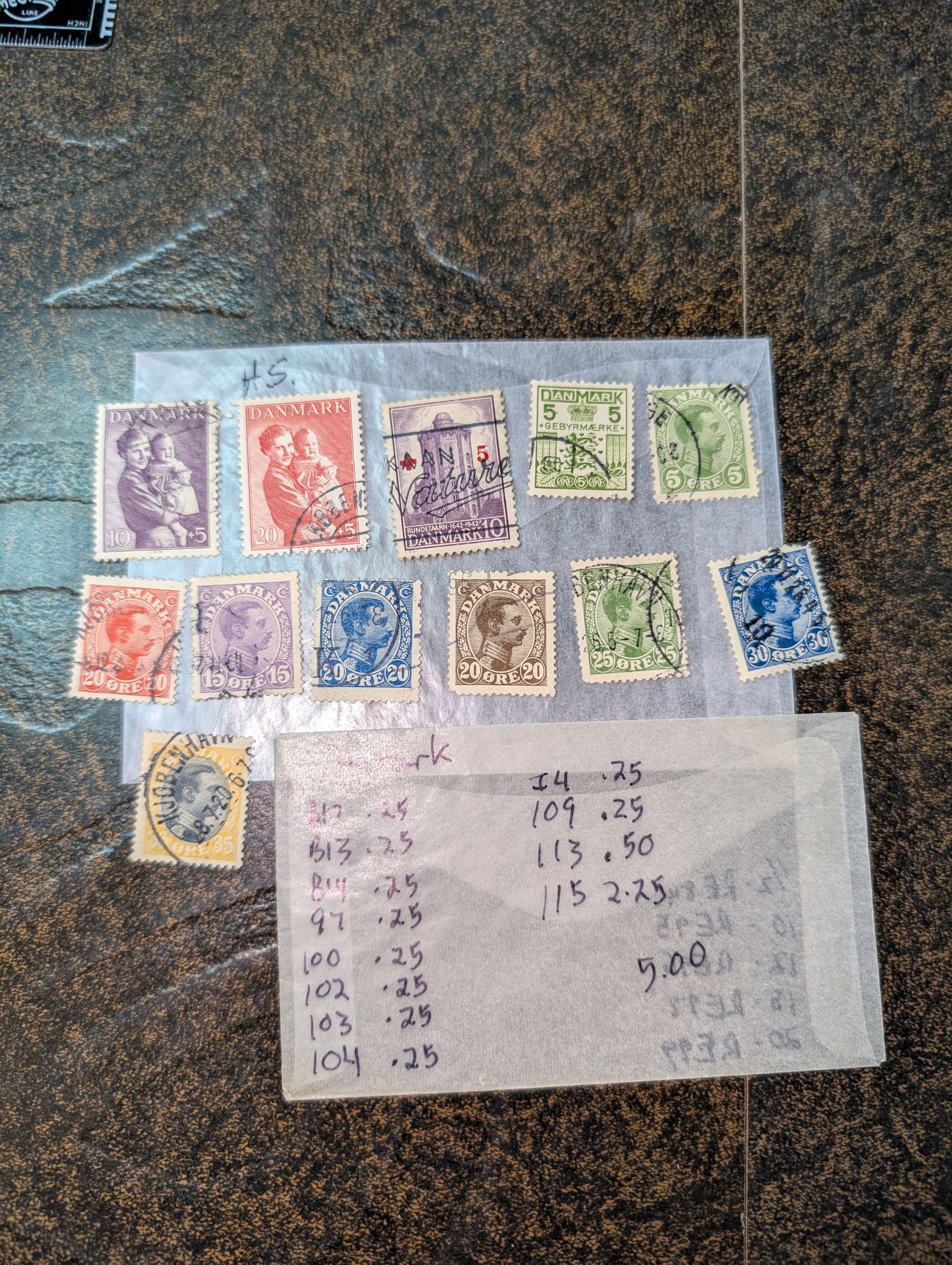 Denmark # b12-b14 u, i4 u, 97 u, 100 u, 102-104 u, 109 u, 113 u, 115 u ...