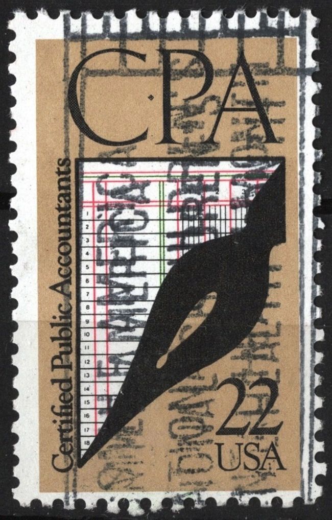SC#2361 22¢ Certified Public Accountants Single (1987) Used | United ...