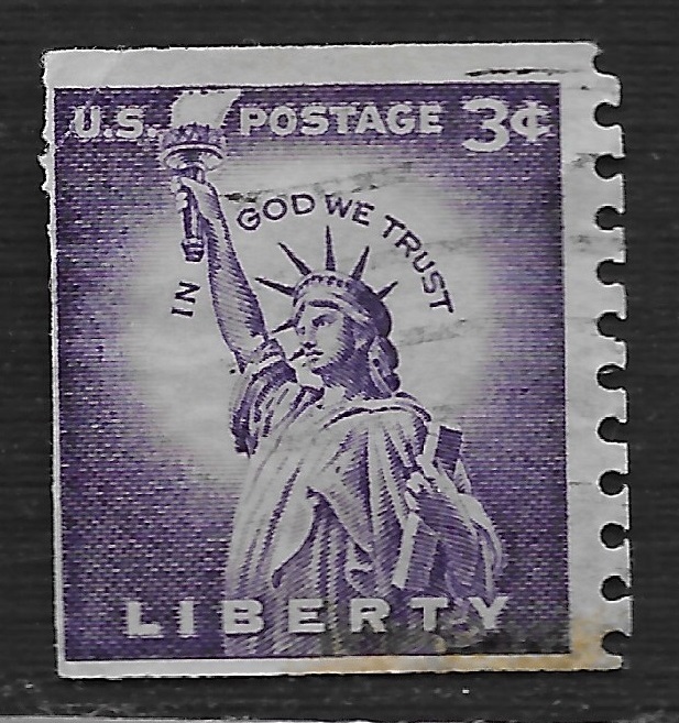 US #1057d 3c Statue of Liberty | United States, General Issue Stamp ...