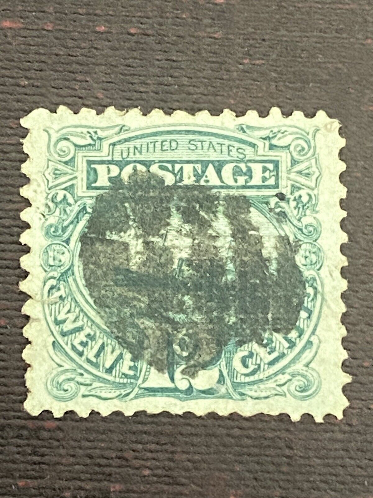 US Stamps - SC# 117 - Used - Small Repair - Catalog Value $130.00 ...