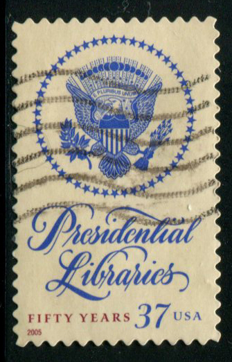 3930 US 37c Presidential Libraries SA, used | United States, General ...