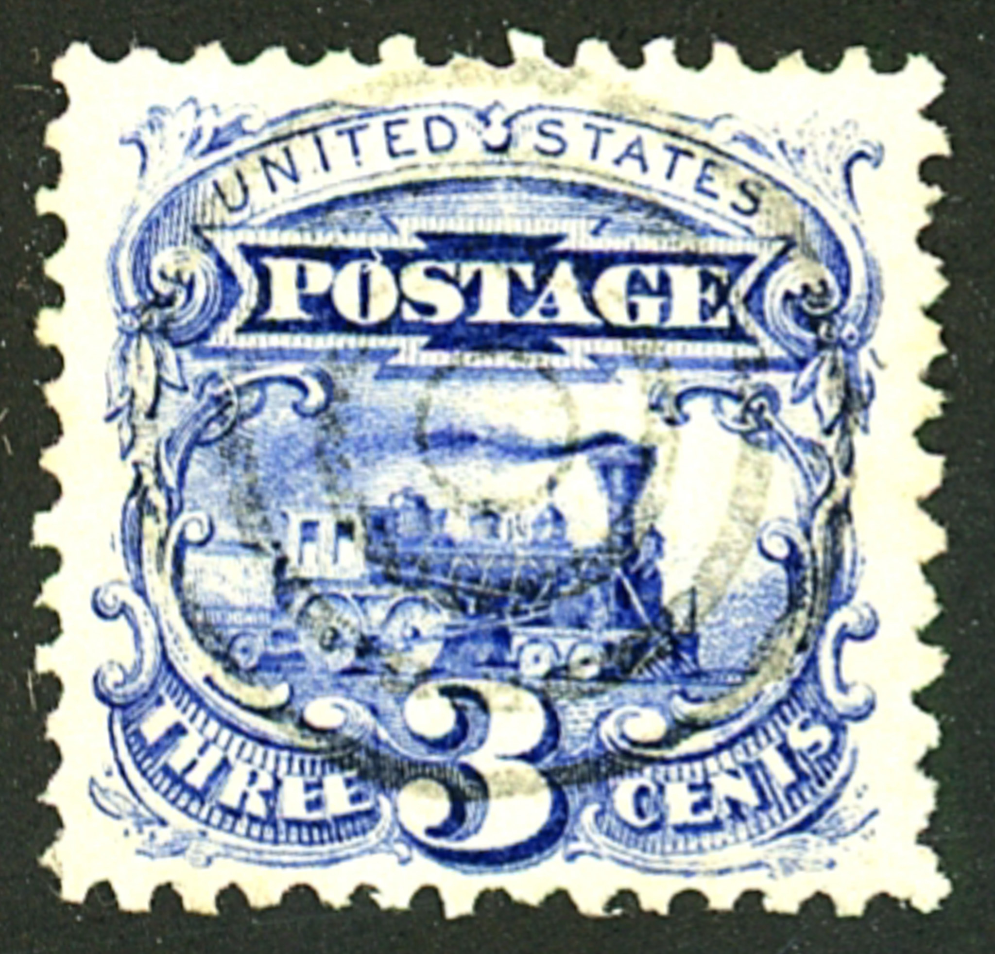 U.S. #114 USED | United States, General Issue Stamp / HipStamp