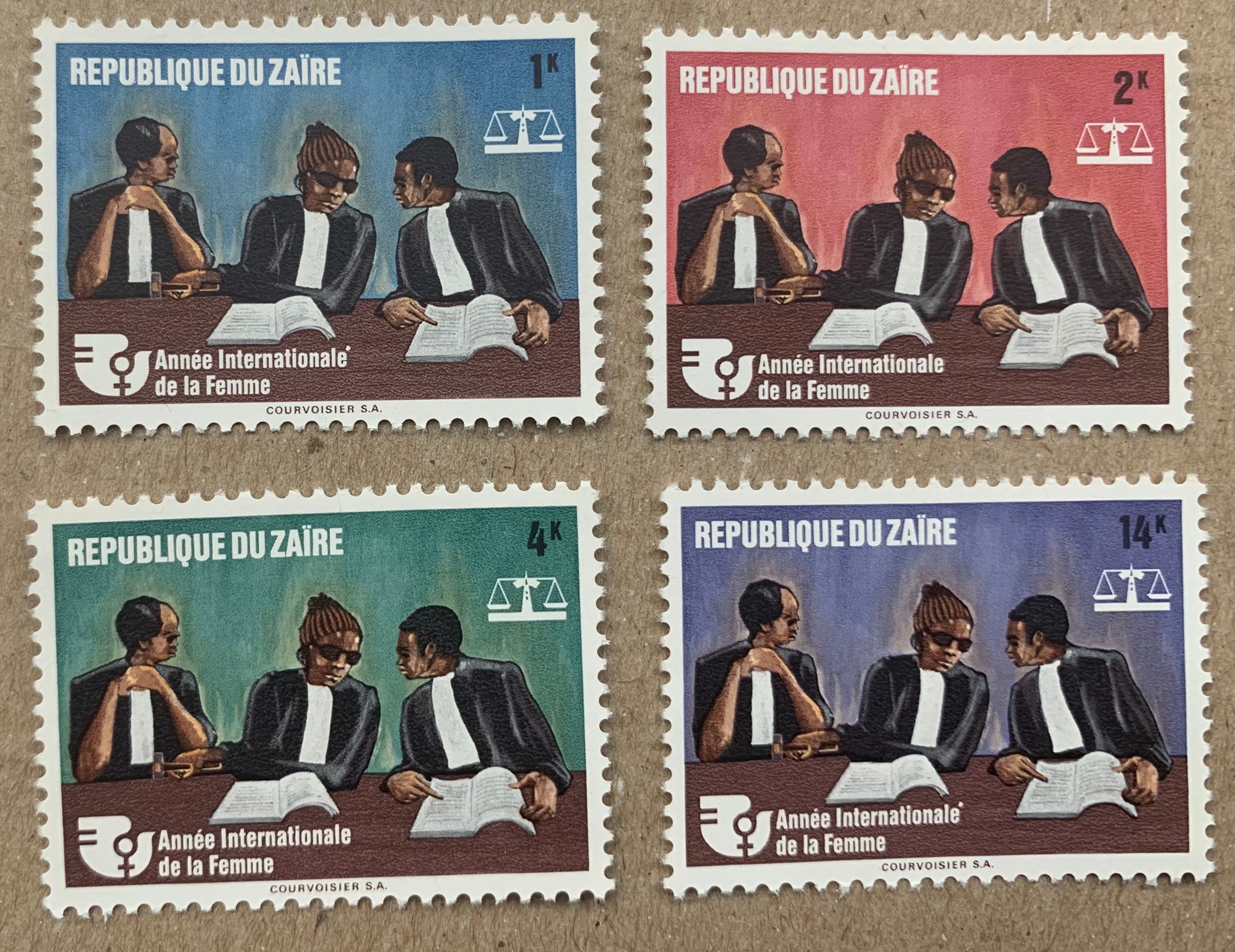 Zaire 1975 Womens Year, MNH. Scott 814-817, CV $4.15 | Africa - Zaire ...