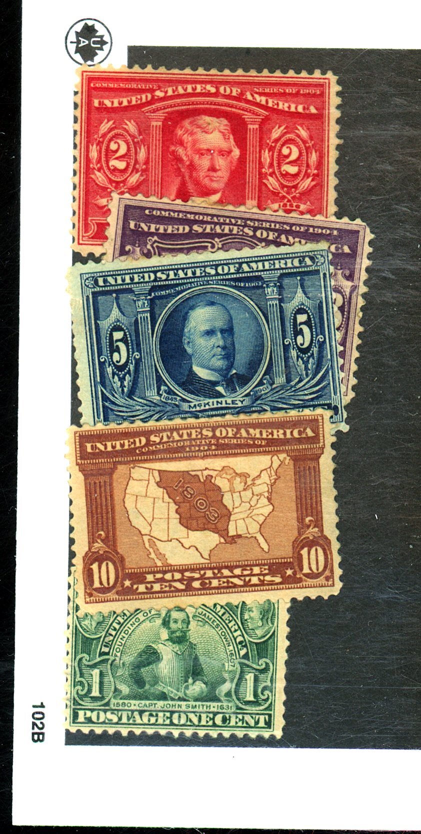 324-8 Mint FVF NO GUM CPL SM Defects Cat $313 | United States, General ...