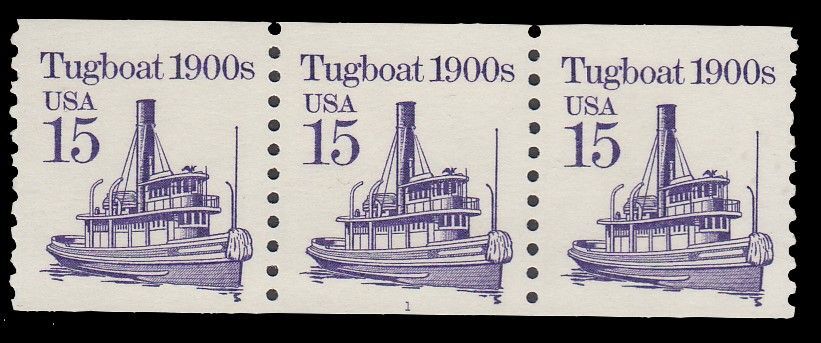 United States 2260 Plate # Strip of 3 MNH | United States, General ...