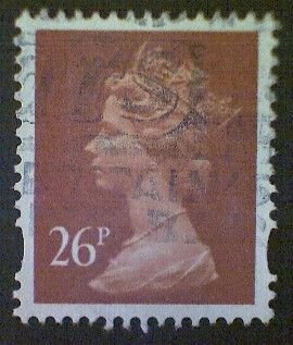 Great Britain, Scott #MH215, used(o), 1996 Machin: Queen Elizabeth II ...